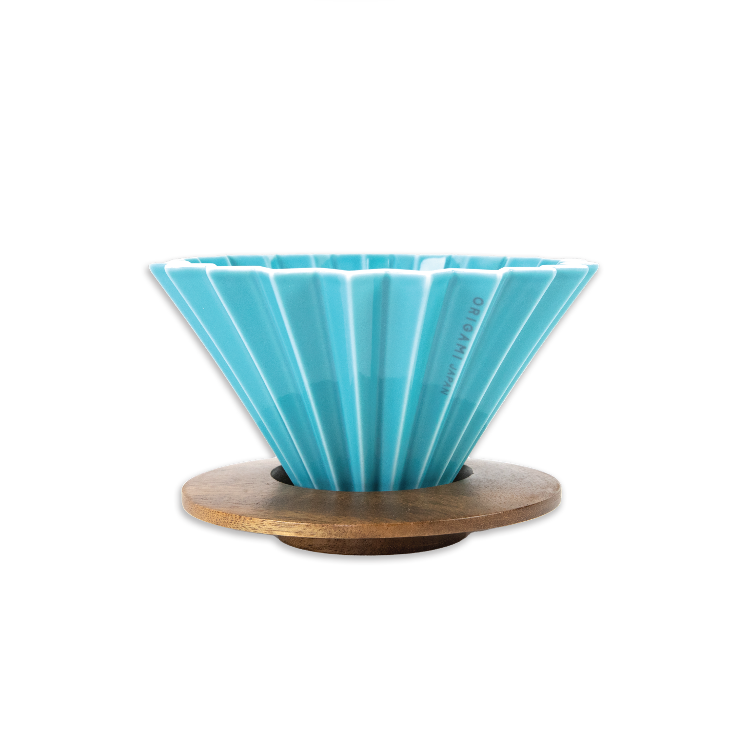 Origami Medium Dripper – Teal | Stumptown Coffee Roasters